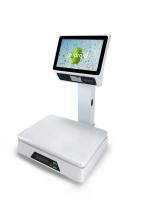 China All in One Inch Both Touch Screen Scale Digital Weight Machine Weighing Scale With Built-In 58mm Receipt Printer for sale