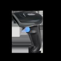 China Handheld CMOS Image Blue tooth Wireless Inventory 2D 1D QR Bar Code Reader Barcode Scanner with Stand for Computer POS Warehouse for sale