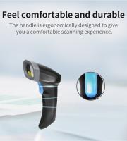 China USB Laser CMOS Barcode Scanner Wired Handheld Bar Code Scanner Reader Black for sale