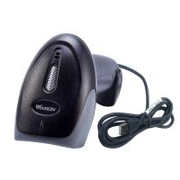 China OEM Wired Handheld Barcode Scanner with QR Code Capability USB Interface CCD Payment System for sale