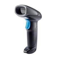 China Automatic Barcode Scanner Handheld 1D CCD Code Reader with Screen for Supermarket Use for sale
