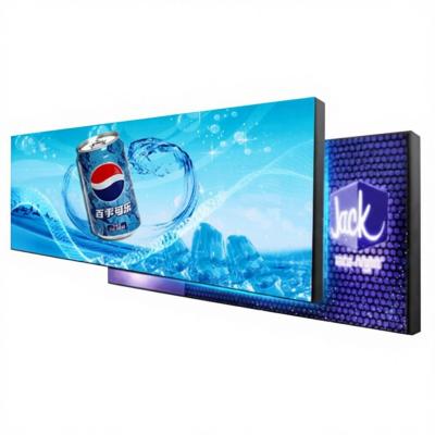 China Full Color Digital Poster Display Screen Wall Mounted Indoor Outdoor Retail Mall Self Service Advertising P1.2 Pixel for sale