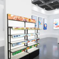China Digital Signage Retail Store Supermarket Shelf Screen LED Display Indoor Customized Function Advertising for sale