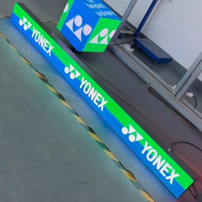 China Long Shape Bar Smart Split Screen Spherical LED Display Unique Creative Magic Indoor Lobby Digital Signage for sale