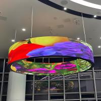 China Magic Cube Shaped Creative LED Screen 8K Resolution 360 Viewing Angle Exhibition Hall Stage Backdrop Indoor Display for sale