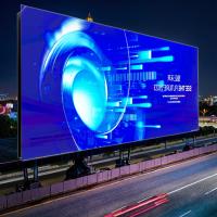 China 16 Bit Color Depth 1080P Outdoor Waterproof Slim LED Billboard Digital Signage Display for Retail Advertising for sale