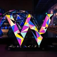 China Spherical Shape Creative LED Screen Display Unique Viewing Full Color Indoor Outdoor Advertising Digital Signage for sale