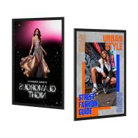 China Ultra Thin Weatherproof Advertising Light Box Rectangular LED Backlit Display High Visibility Aluminum Frame Sign for sale