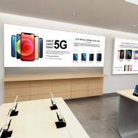 China Rectangular Weatherproof LED Backlit Display Board Floor Standing Durable Aluminum Frame Fabric Acrylic Panel for sale