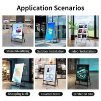 China Ultra Thin Rectangular Advertising Light Box LED Display Screen Waterproof Aluminum Frame Sign High Visibility for sale