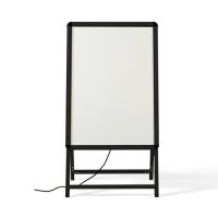 China Aluminum Frame Advertising Light Box LED Easy Installation Floor Standing Magnetic Double Sided Poster Display for sale
