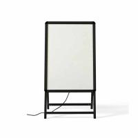 China Weatherproof Sidewalk Advertising Light Box LED Billboard Sign Display Outdoor Poster Frame Stand Illuminated Board for sale