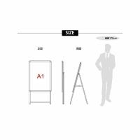 China Weatherproof Sidewalk Advertising Light Box LED Billboard Sign Display Outdoor Poster Frame Stand Illuminated Board for sale