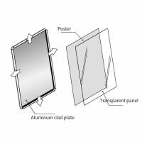 China Weatherproof Sidewalk Advertising Light Box LED Billboard Sign Display Outdoor Poster Frame Stand Illuminated Board for sale