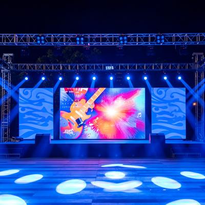 China Portable IP65 Waterproof P3.91 4K Full HD Event Stage Rental Outdoor LED Video Wall Advertising Digital Display Board for sale