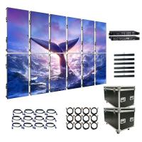 China IP65 Waterproof P3.91 8K Modular Rental Outdoor LED Video Wall for Indoor Events Stage Digital Signage Display for sale