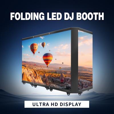 China Portable DJ Booth LED Screen Video Wall IP65 Waterproof Display For Shopping Mall Retail Event for sale
