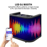 China Portable DJ Booth LED Screen Video Wall IP65 Waterproof Display For Shopping Mall Retail Event for sale