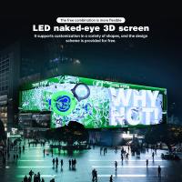 China 3D Full Color Outdoor Fixed LED Screen Digital Signage Display for Window Rental Events Shows Advertising for sale