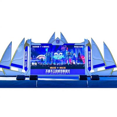 China Waterproof IP65 5000cd Brightness Outdoor Fixed LED Screen Giant Stage Video Wall Retail Digital Signage Display for sale