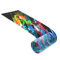 China 3D Holographic 4K Transparent Film Screen LED Video Wall Display Glass Slim Full Color Digital Signage for sale