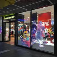 China Custom LED Neon Light Transparent Video Wall Display 3D Illuminated Signage Indoor Outdoor Slim Digital Screen for sale