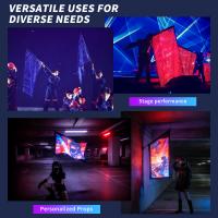 China Hologram Flying LED Screen , Flexible Flying Display Screen For Event Show for sale