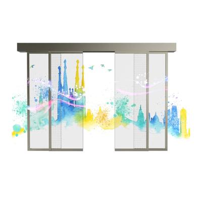 China IP65 Waterproof Full Color Grille Screen LED Transparent Display Indoor Outdoor 70 Percent See Through Digital Signage for sale