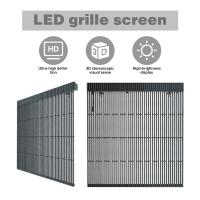 China 8K HDR10 Flexible LED Transparent Display Screen Glass Stick Outdoor Indoor Resolution Digital Signage for sale