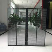 China LED Strip Neon Grille Screen Transparent Directional Building Signage Indoor Outdoor Customizable Video Digital Display for sale