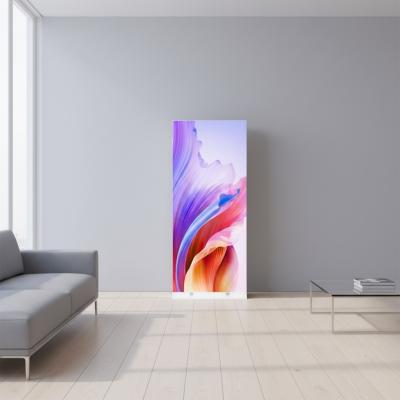 China Mint Color Jingsuo 1080P LED Advertising Display Customizable Sizes Indoor Outdoor 360 Viewing Angle for sale