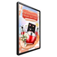 China Slim Snap Rectangle Advertising Light Box LED Wall Mounted Tempered Glass Board Magnetic Lightboard Display Sign for sale