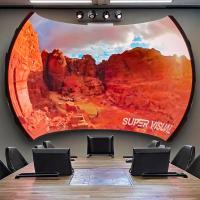 China Indoor Advertising Creative LED Screen Sphere Display 360 Viewing Angle Temperature Customized Digital Signage for sale