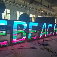 China Special Word Full Color Creative LED Screen 360 Spherical Display Indoor Outdoor Customizable Size Digital Signage for sale