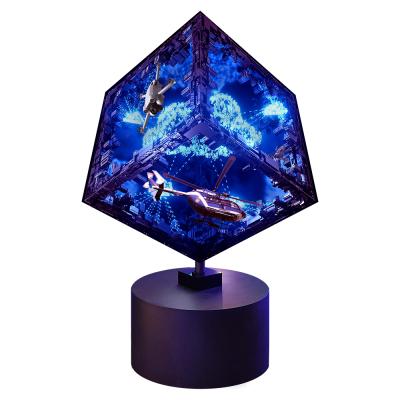 China 8K Spherical Magic Cube Creative LED Screen Full Color Display Indoor Outdoor Customizable Digital Signage for sale