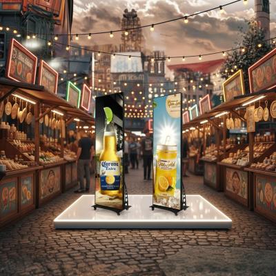 China Indoor Outdoor Mint LED Advertising Display Customizable Size 1080P 360 Viewing 2 Year Warranty for sale