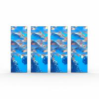 China Touch Vertical P2 Indoor LED Poster Screen Floor Stand Advertising Display Retail Store Use for sale