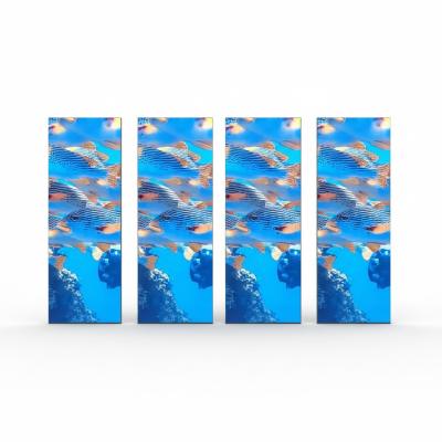 China Touch Vertical P2 Indoor LED Poster Screen Floor Stand Advertising Display Retail Store Use for sale