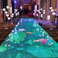 China JINSUO Full Color Indoor Interactive LED Display Touch Screen Digital Signage Board for Venue Dance Stage Tiles Rental for sale
