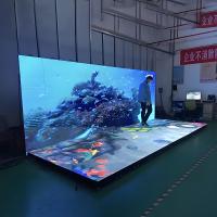 China Indoor Interactive Full Color LED Display Stage Tile Touch Floor Screen Die Cast Aluminum Digital Signage Venue Direct for sale