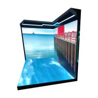 China Indoor Interactive Full Color LED Display Stage Tile Touch Floor Screen Die Cast Aluminum Digital Signage Venue Direct for sale