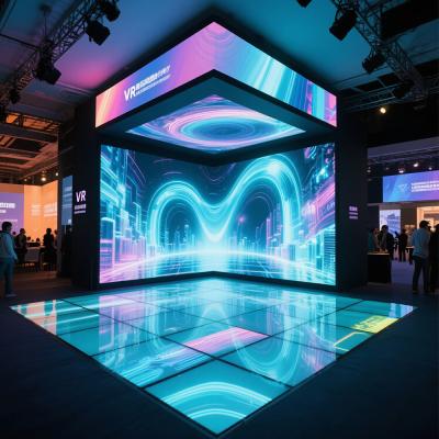 China Holographic Immersive Indoor Fixed LED Screen Exhibition Hall Digital Signage Display IP67 Waterproof Customizable Sizes for sale