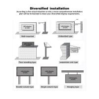 China Creative Full Color Indoor Outdoor Ribbon LED Screen Module ustomizable Size and Soft Flexible Design for sale