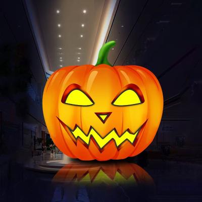 China Customizable Size Pumpkin Modeling LED Display Screen 360 Viewing Angle Outdoor Indoor Events Displays Christmas Day for sale