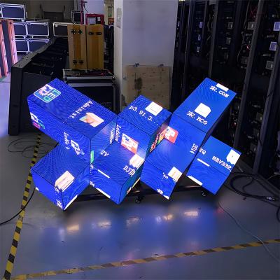 China Personalized Indoor Letter Shaped Creative LED Screen 8K LED Display Screen HDR Digital Signage for sale