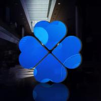 China Personalized Indoor Letter Shaped Creative LED Screen 8K LED Display Screen HDR Digital Signage for sale