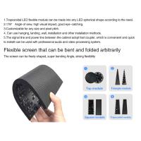 China LED Special Shaped Display Screen Event Exhibition Stage Setup HDR10 Plus 1080P Resolution Floor Ceiling Mount Options for sale