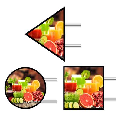 China Indoor / Outdoor P3 Model LED Display Module Wall Mounted Digital Poster Stand IP65 Rating Customizable Advertising Retail for sale