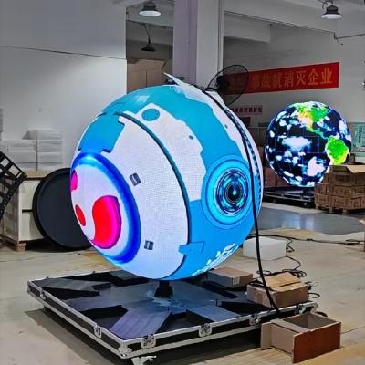 China Circular Indoor Advertising Creative LED Screen LED Display K Resolution 60 Viewing Angle for Product for sale