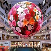 China Circular Indoor Advertising Creative LED Screen LED Display K Resolution 60 Viewing Angle for Product for sale